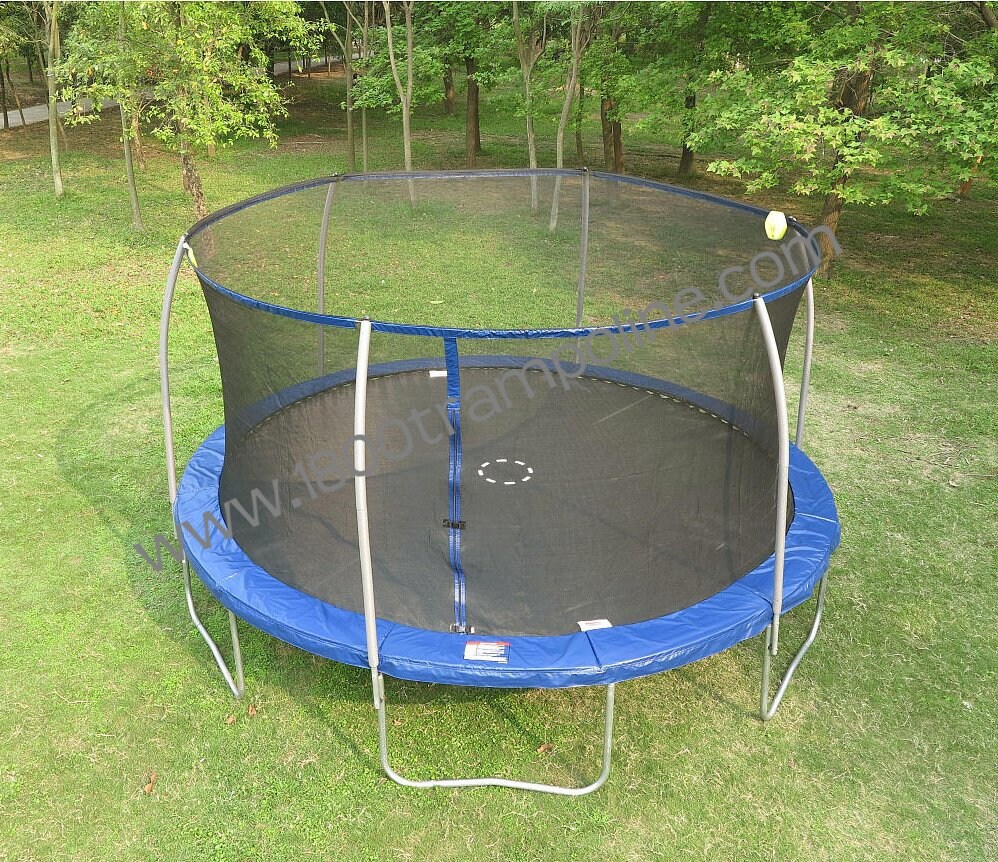 15' Trampoline Enclosure Netting Fits the Flex Sportspower & Bouncepro ...