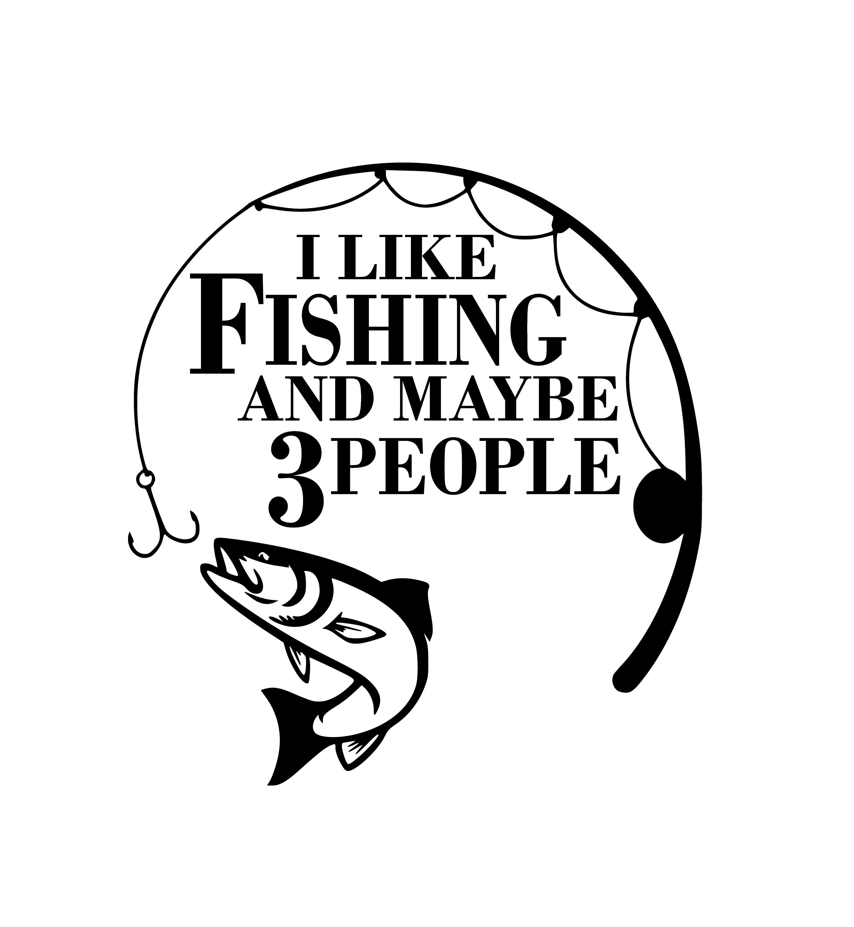 I LIKE Fishing, Svg, Png Cricut, Vinyle Cutter, Laser Cutting - Etsy