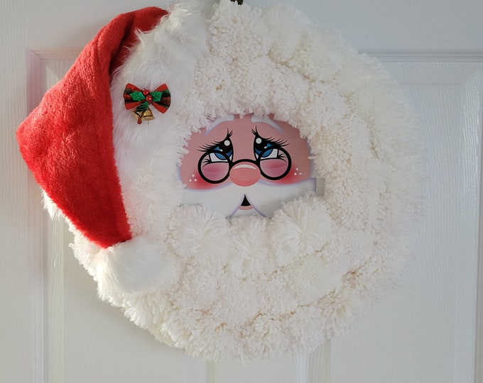 Ms. Kringle , Ms Kringle Wreath Attachment, Christmas Wreath Attachment ...