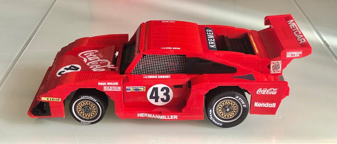 MOC 1/8 Kit Block Porsche 935 K3 Coca Cola 24h Le Mans 1981 Kit 1/8 ...