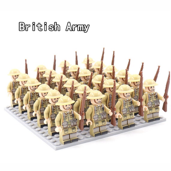 48pcs/lot WW2 Military Soldier Array British Army Building - Etsy