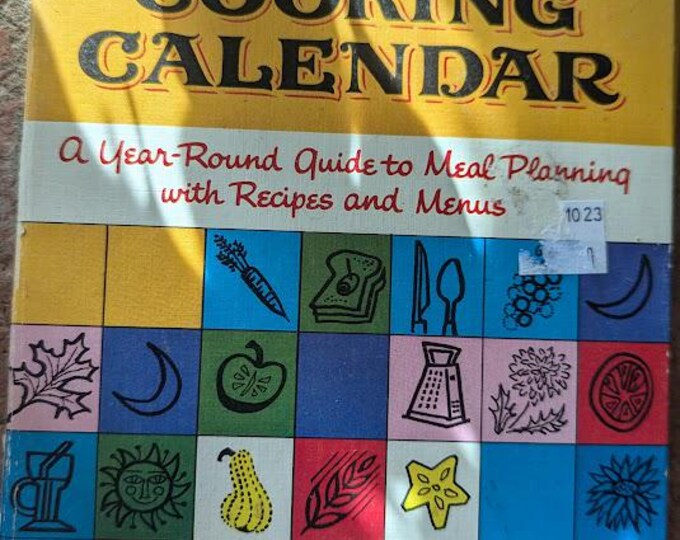 Vintage 1962 Betty Crocker’s Cooking Calendar - Meal Planning Recipes ...