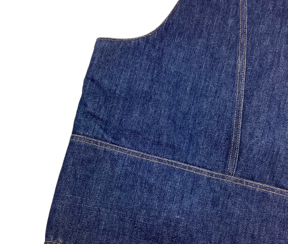 Vintage Big Smith 70s denim Sherpa vest. Tag removed,… - Gem