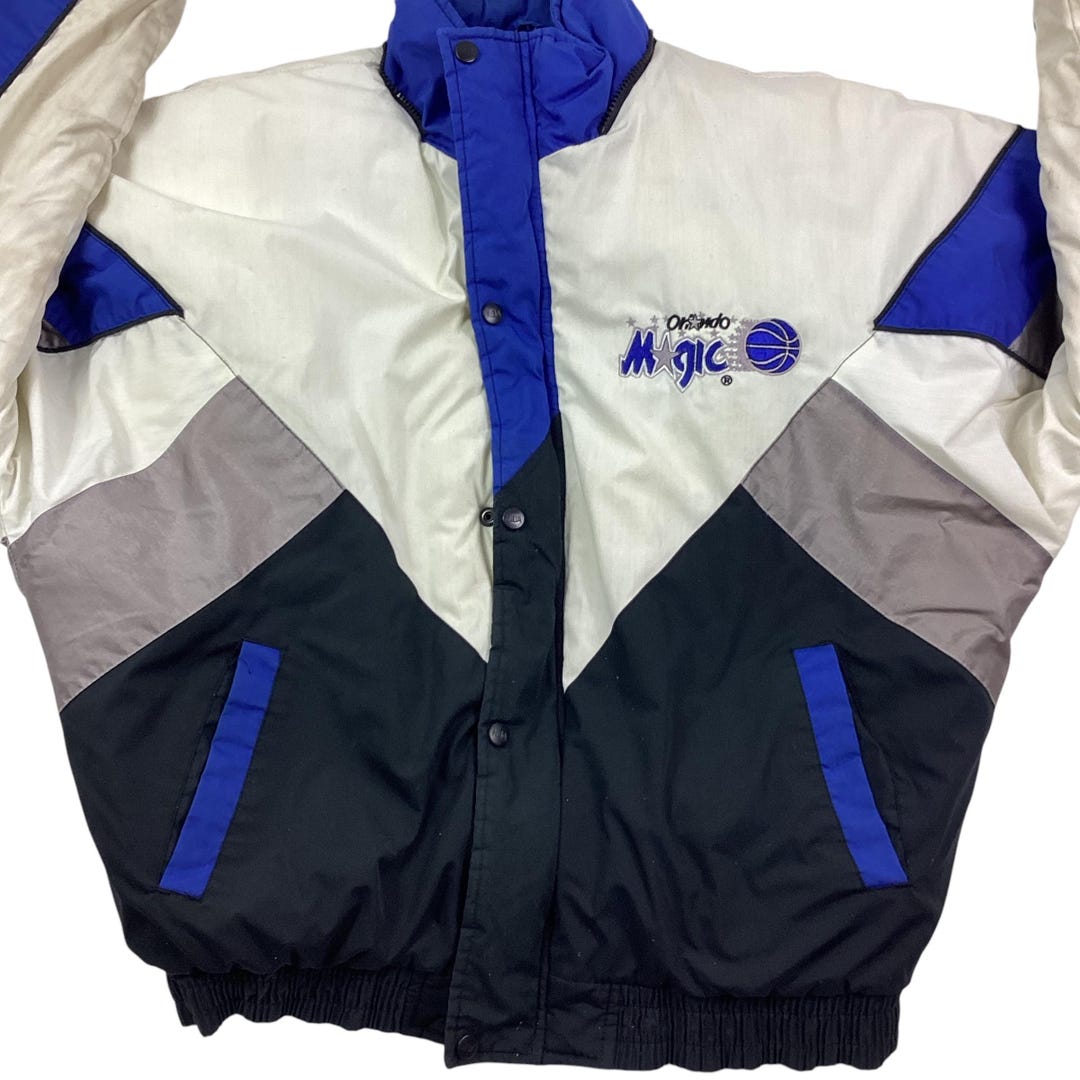 Vintage Orlando Magic NBA Pro Player 90s Puffer Jacket. Stitched Logo ...