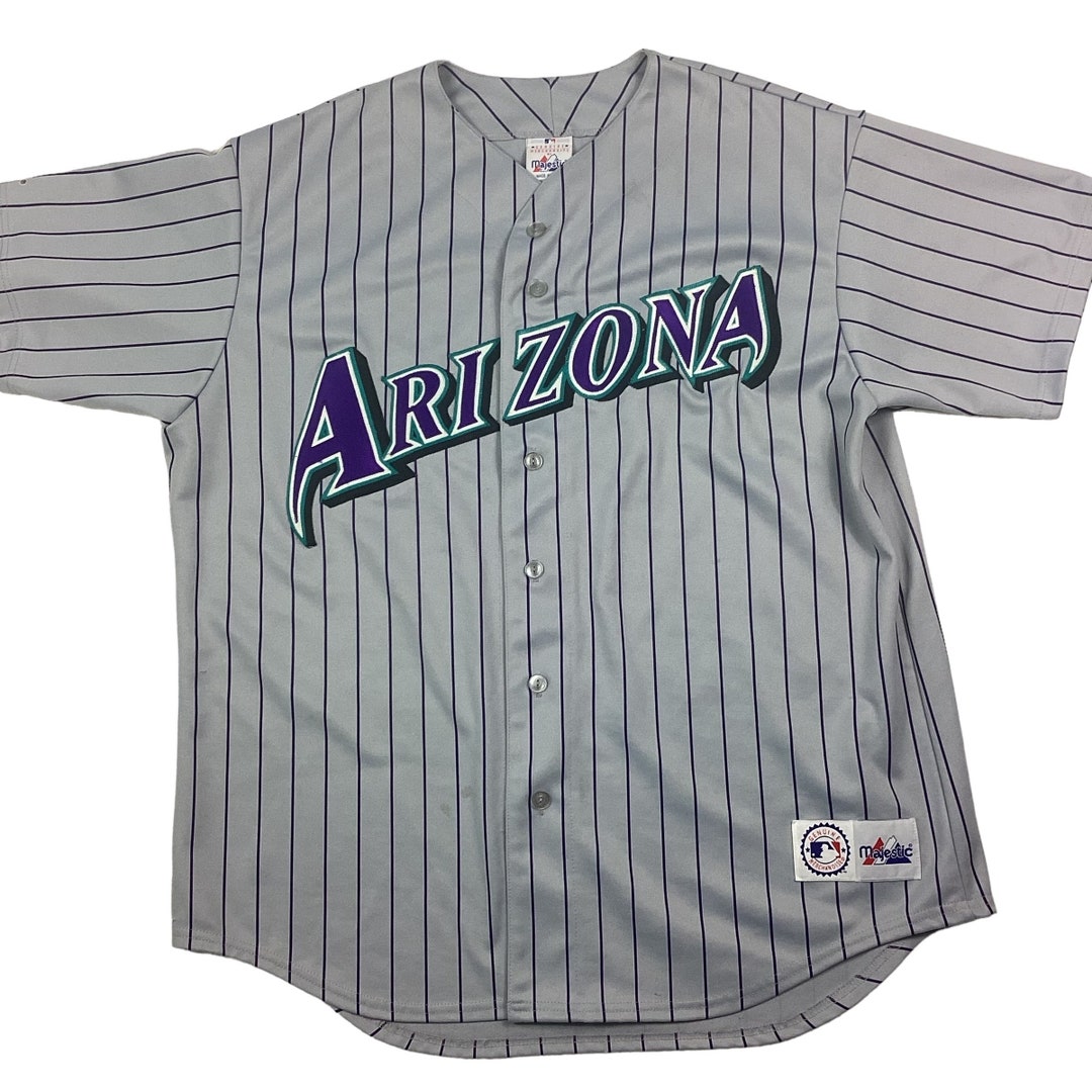 Vintage Arizona Diamondbacks MLB Button Front Jersey. Made in the USA ...