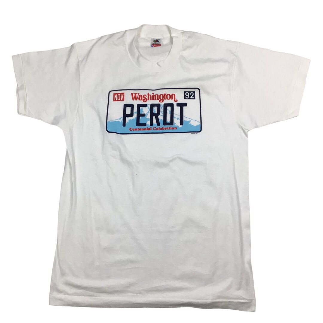 Vintage 1992 Washington Ross Perot Single Stitch T-shirt. Made in the ...