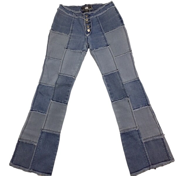 Patchwork Jeans - Etsy