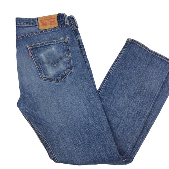 Levi’s 501 classic button fly straight leg denim. 34 … - Gem