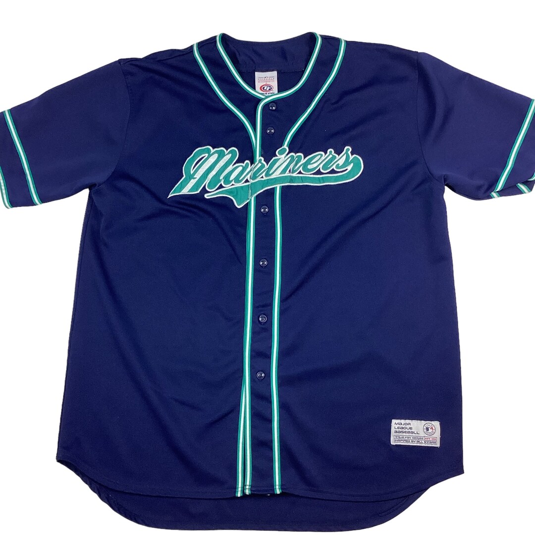 Vintage Seattle Mariners MLB Button Front Fan Jersey. 90s. High Quality ...