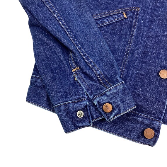 Vintage Maverick bluebell 70s denim trucker jacket. M… - Gem