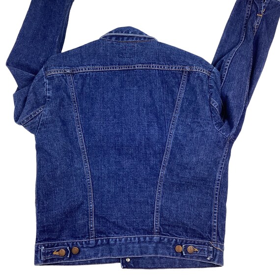 Vintage Maverick bluebell 70s denim trucker jacket. M… - Gem