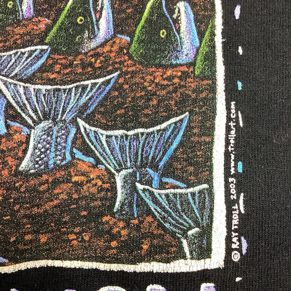 Vintage Ray Troll 2003 fish are not for farming T-shi… - Gem