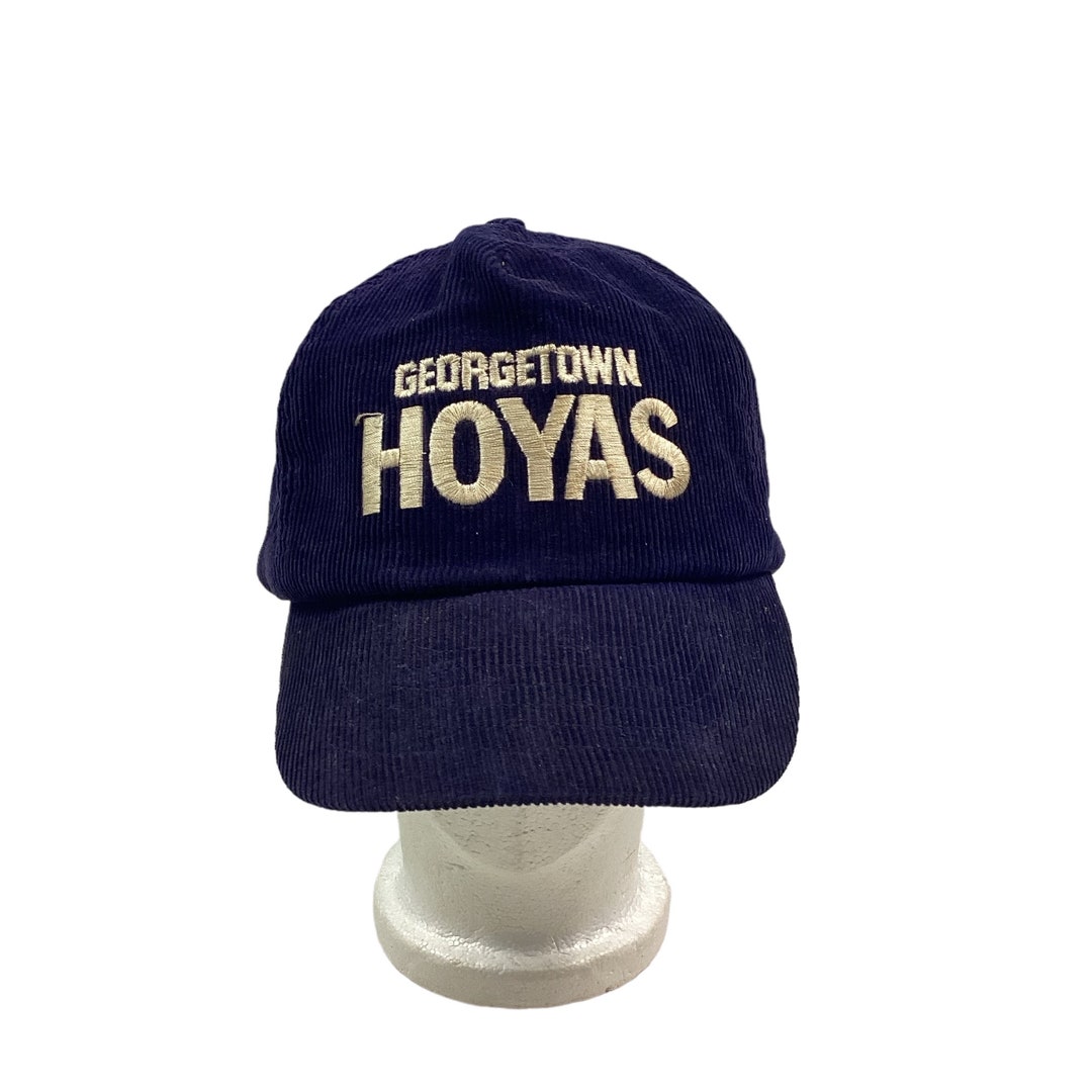 Vintage Georgetown Hoyas 80s Corduroy Snapback Hat. Made in Taiwan ...