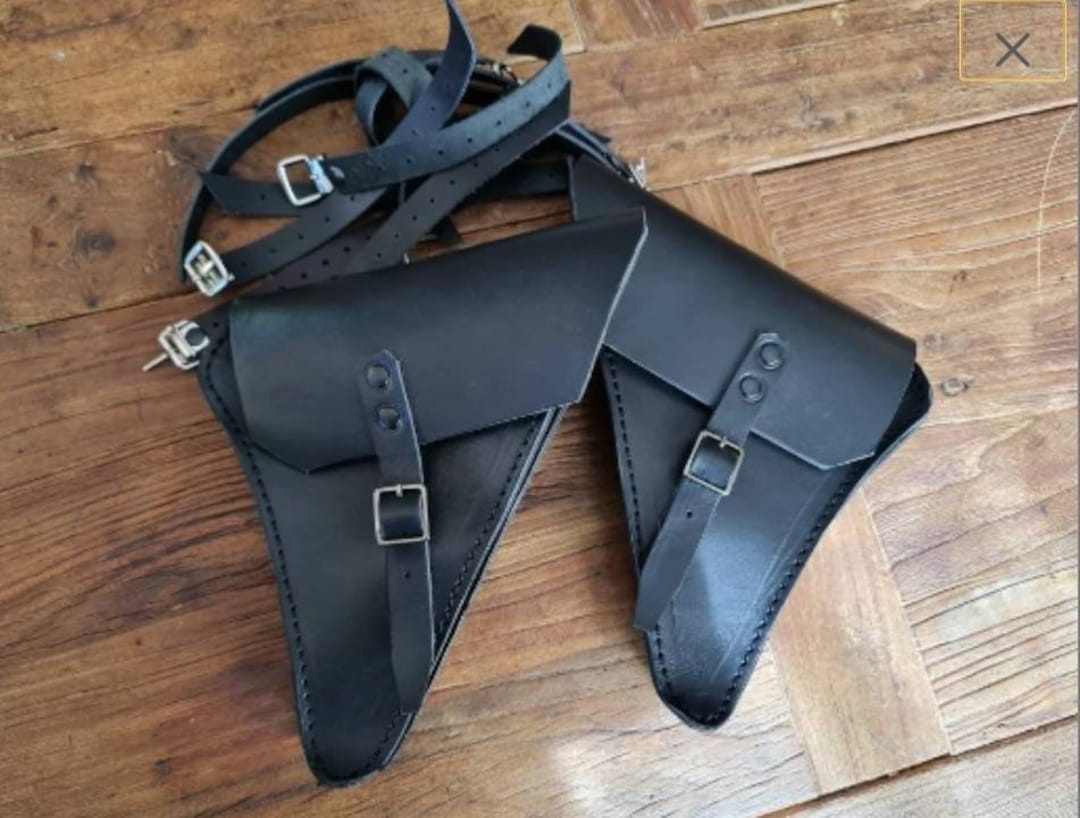 Bmw R Series Left and Right Side Bags Side Cover. Cafe Racer Scrambler ...