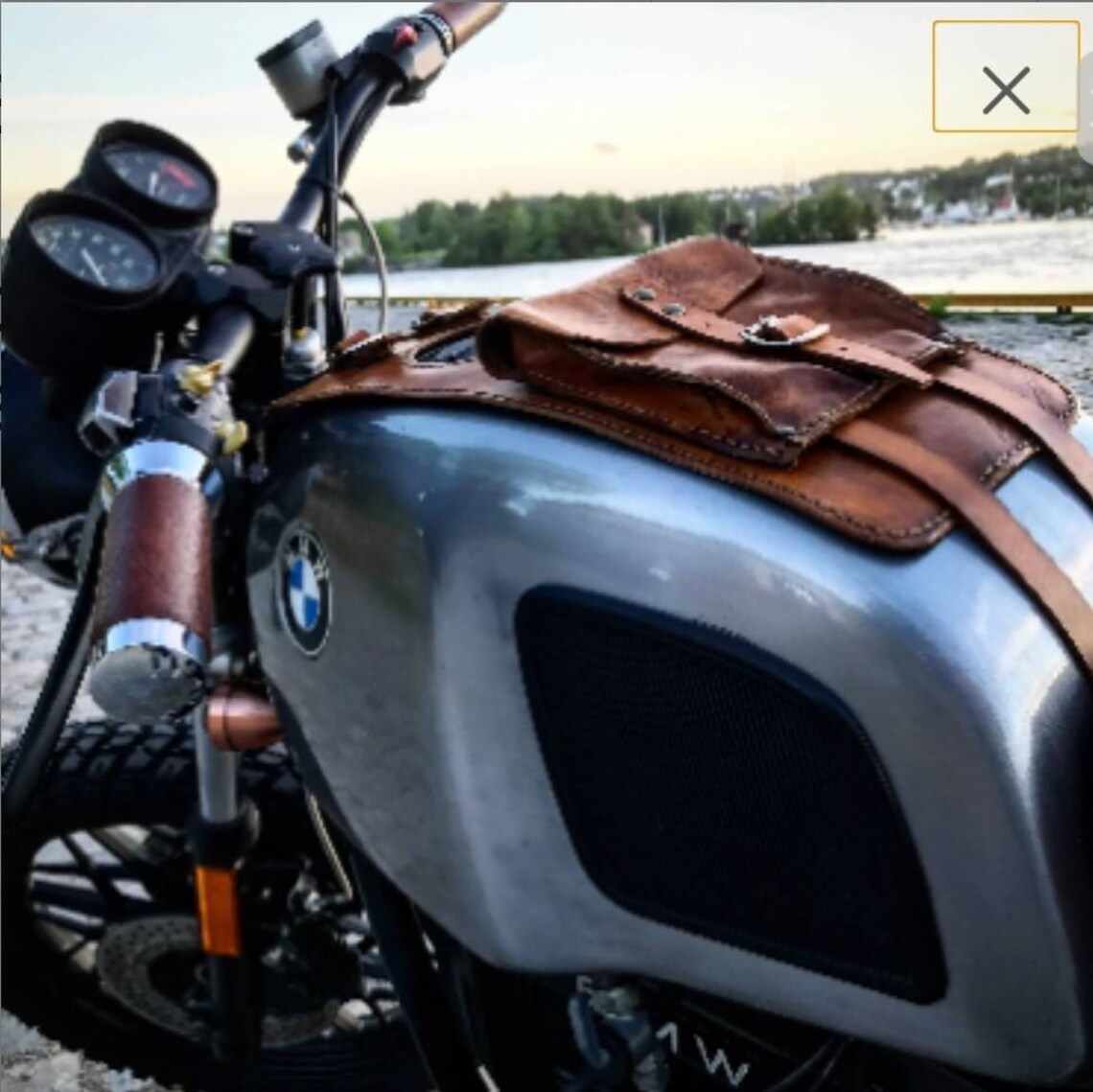 Bmw R45 R65 R80 R100 Series Leather Tank Belt and Documents - Etsy