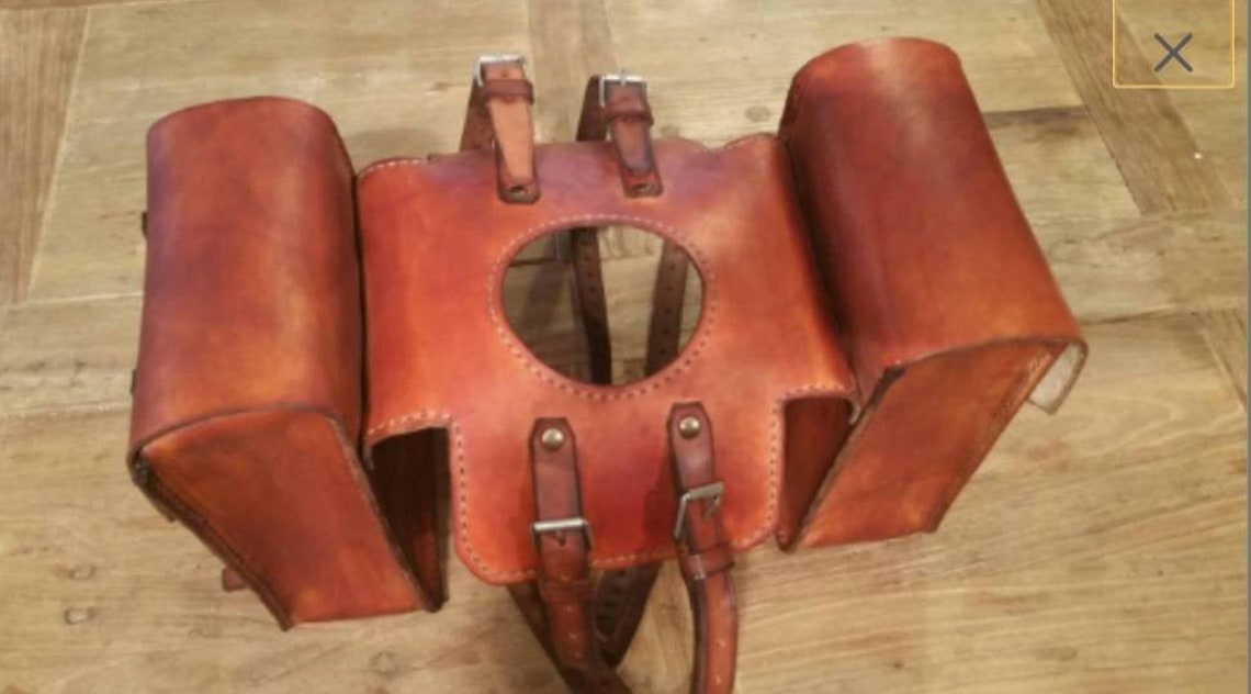 Bmw R45 R65 R80 R100 Leather Tank Bags Cafe Racer Special Scrambler ...