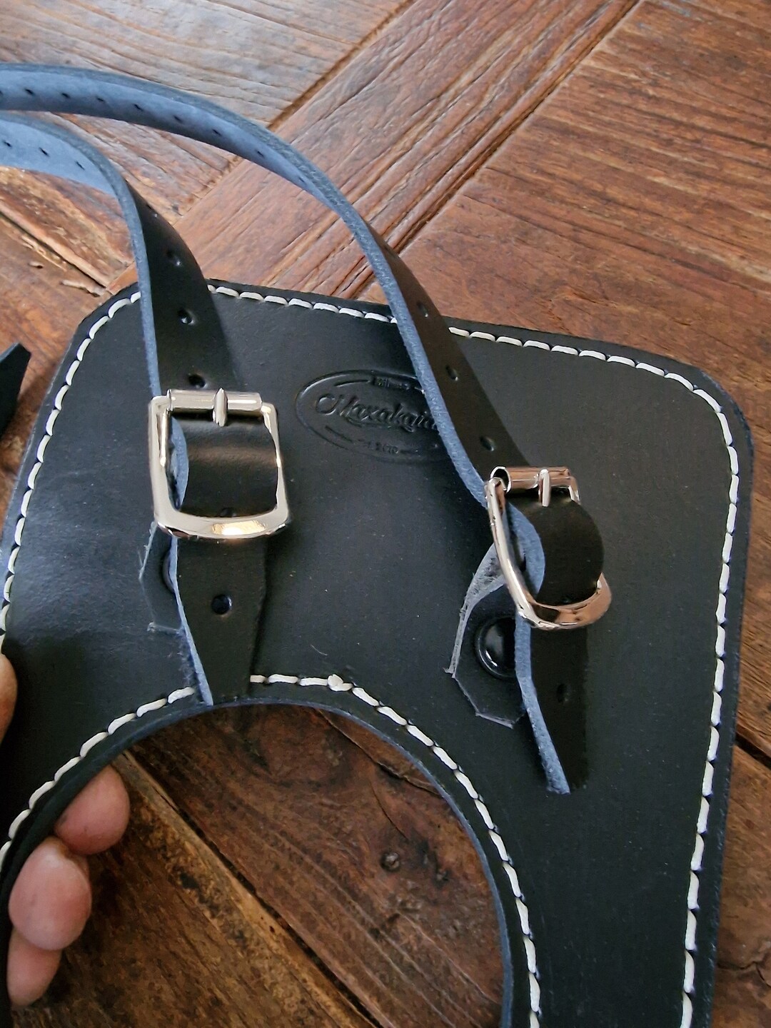 Bmw R45 R65 R80 R100 Series Leather Tank Belt and Documents Bag Cafe ...