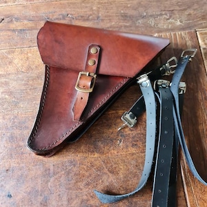 Bmw R Series Left Side Bag Side Cover. Cafe Racer Scrambler. Aged Light ...