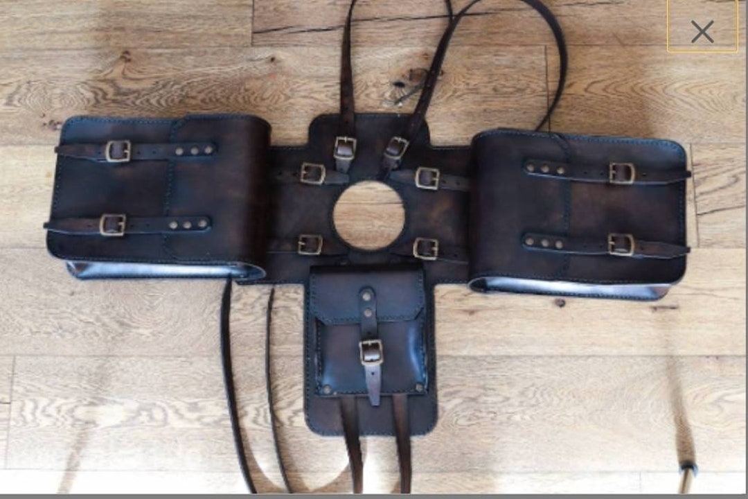 Bmw R45 R65 R80 R100 Leather Tank Bags Cafe Racer Special Scrambler ...