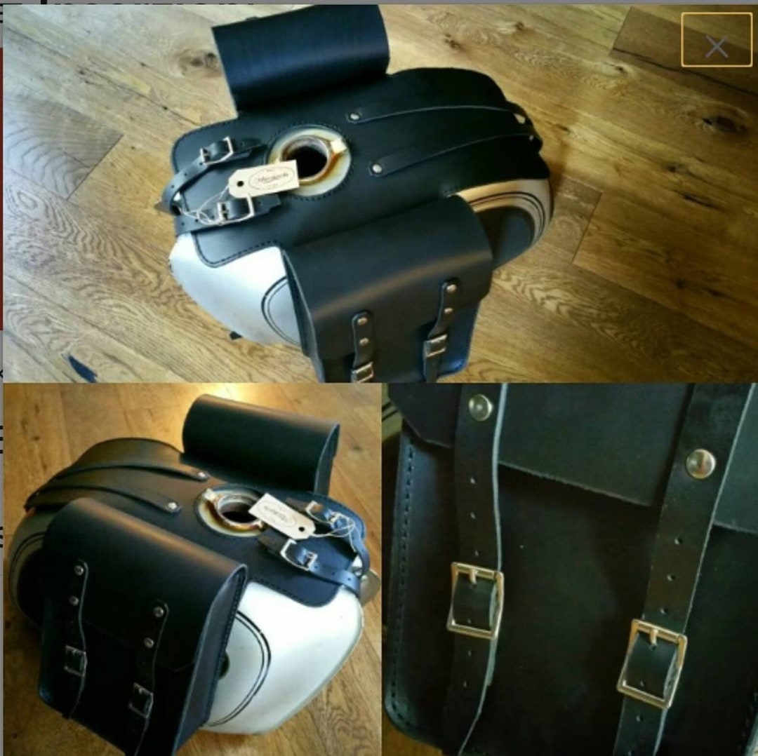 Bmw R45 R65 R80 R100 Leather Tank Bags With Documents Holder - Etsy