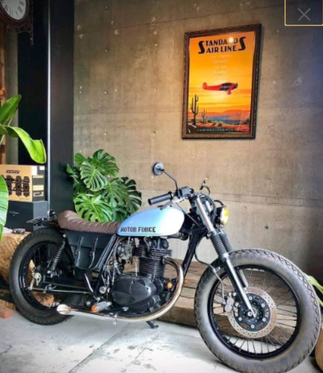 Honda Cb 350/500/750 Cafe Racer Scrambler Side Bag. BLACK Colour. - Etsy