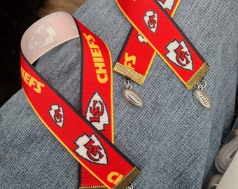 Chiefs Bookmark - Etsy