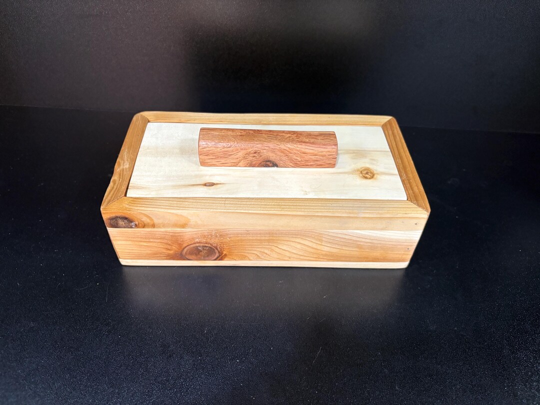Small Wooden Keepsake Box Hand Made Cedar, Pine, and Oak - Etsy