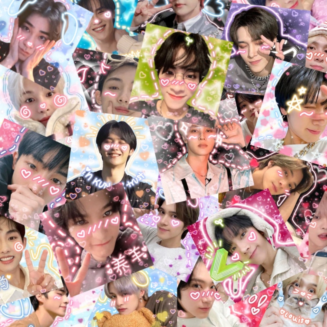 Wayv Purikura Stickers | Set of 6 - Etsy