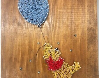 Disney Winnie the Pooh String Art - Etsy