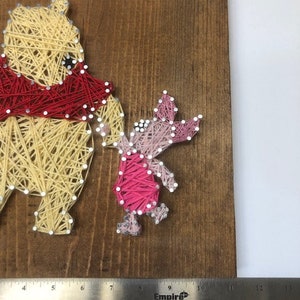 Winnie the Pooh and Piglet String Art - Etsy