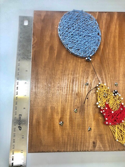 Winnie the Pooh String Art - Etsy