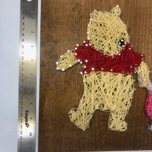 Winnie the Pooh and Piglet String Art - Etsy