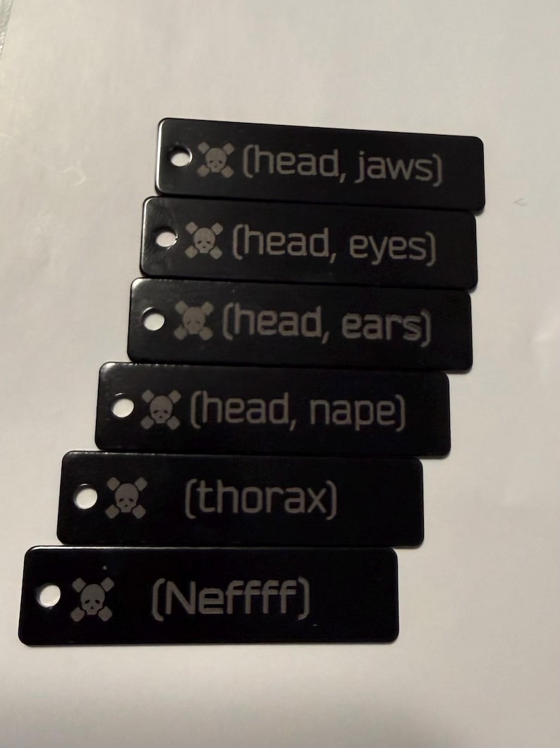 Custom Escape From Tarkov Death Key Chain | Personalized Key Ring ...