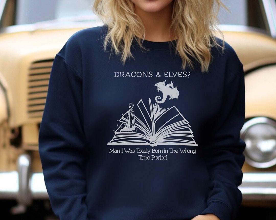 Dragon Elf Cosplay Light Academia Programmer Gift - Etsy