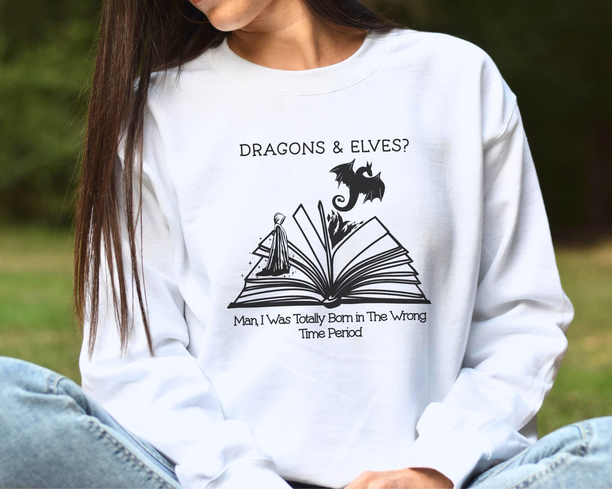 Dragon Elf Cosplay Light Academia Programmer Gift - Etsy