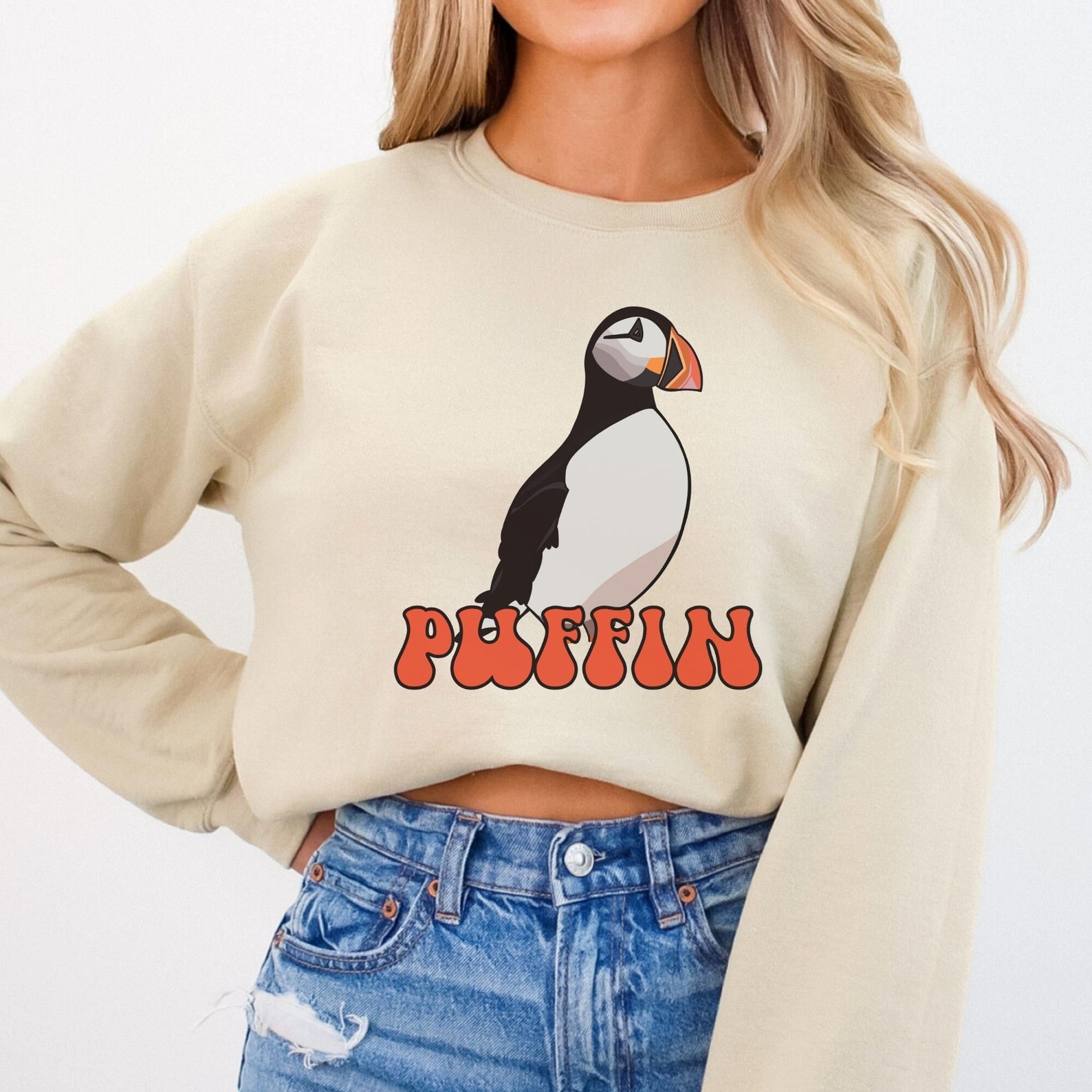 Icelandic Atlantic Puffin Shirt: Bird Watching, Wildlife and Nature ...