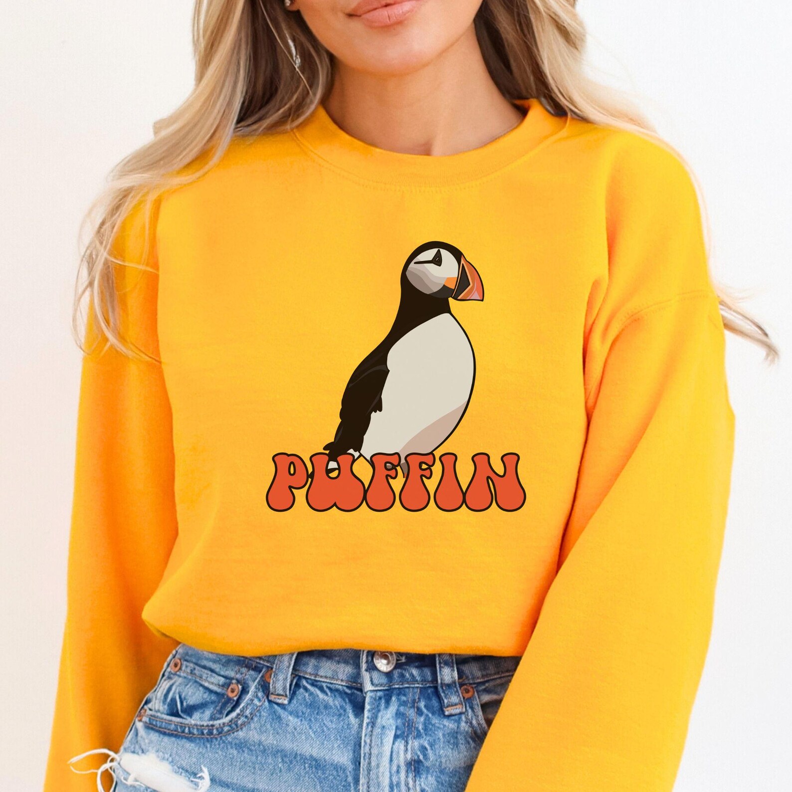 Icelandic Atlantic Puffin Shirt: Bird Watching, Naturalist & Park ...