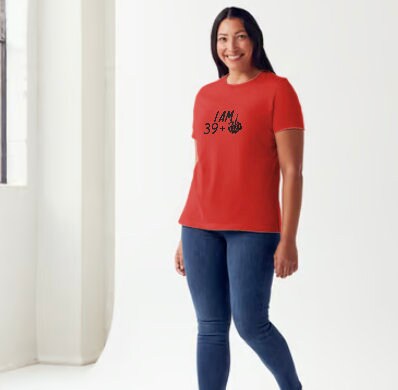 I Am 39 + Middle Finger Bundle, Silhouette, Outline, Distressed ...