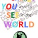 Color the World in Kindness Classroom or School Hallway Poster, Digital ...
