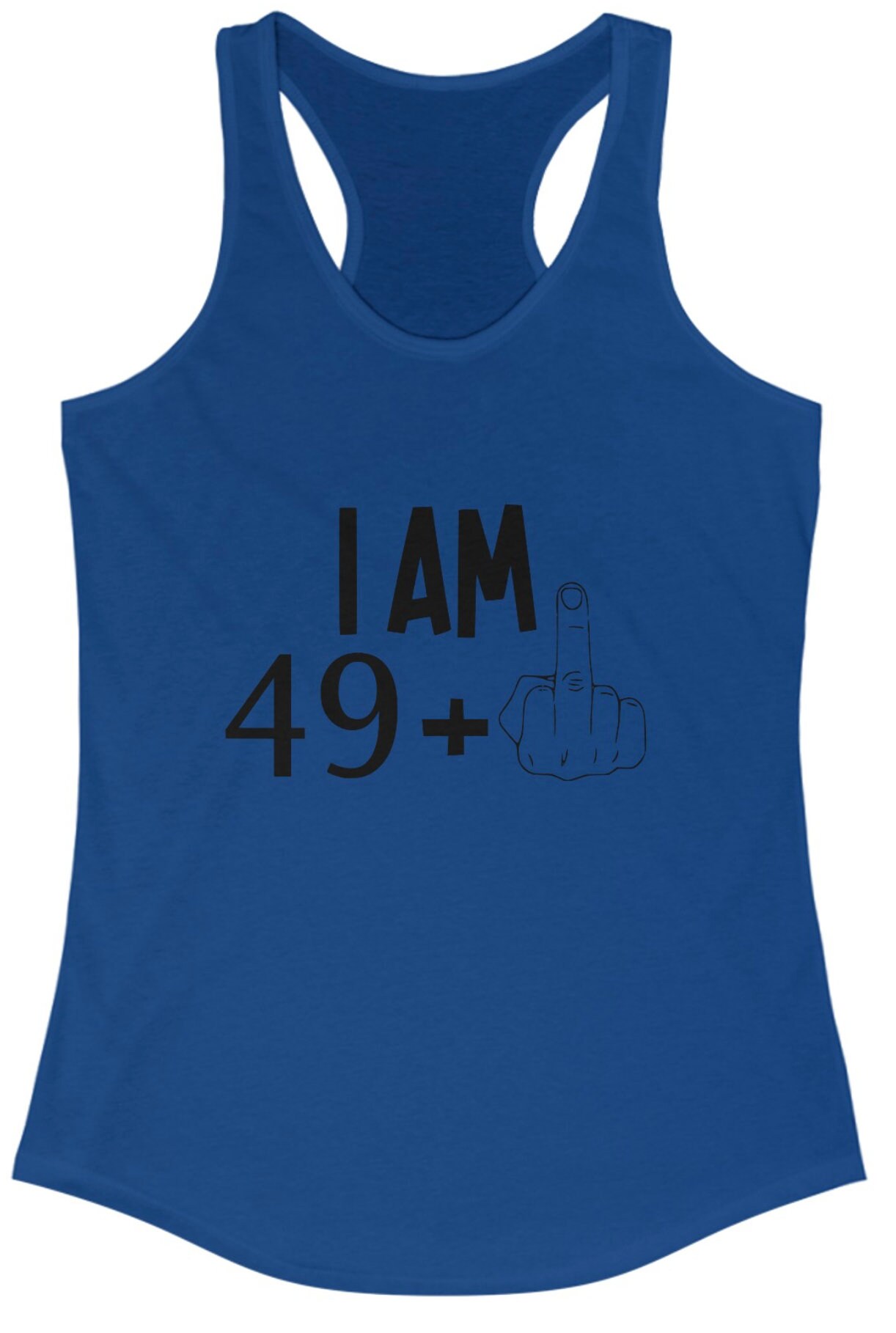 I Am 49 + Middle Finger SVG Bundle: 50th Birthday Funny Designs ...