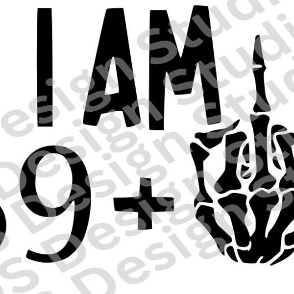 I Am 59 Middle Finger Png - Etsy