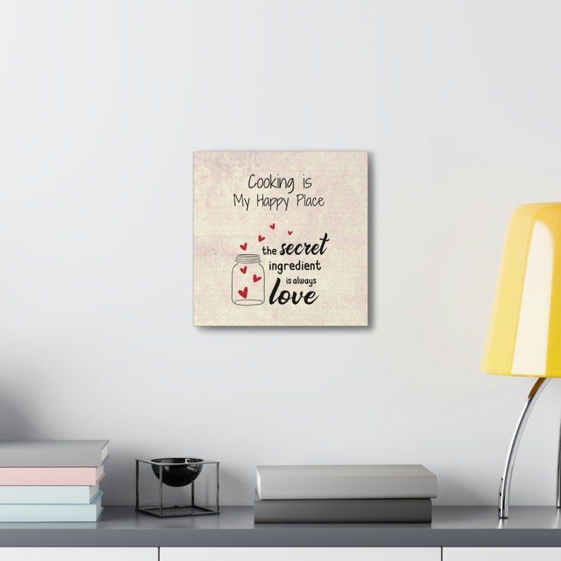 Kitchen Decor, Wall Decor, Canvas Print, Kitchen Art, Cooking Theme ...