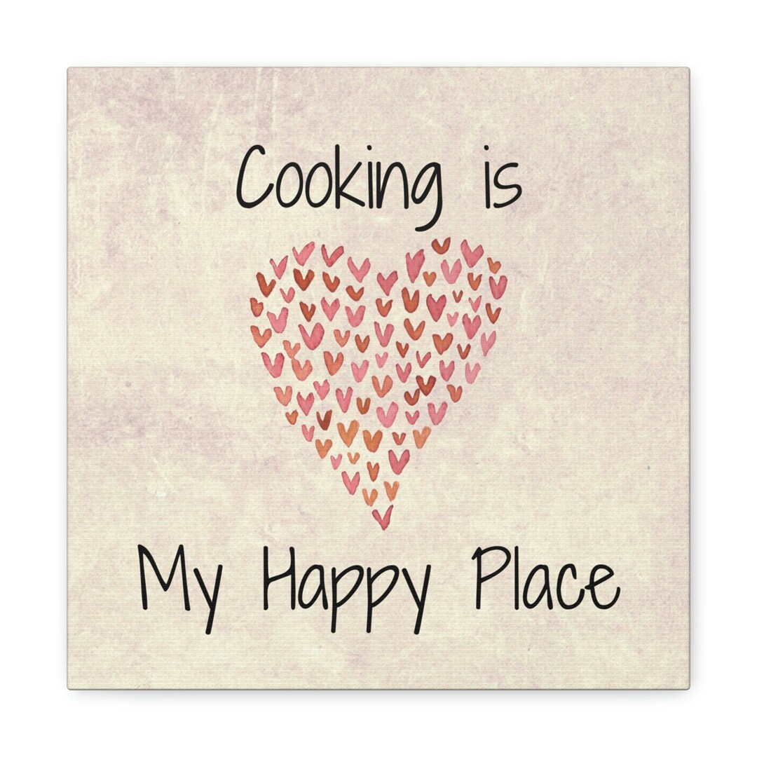 Kitchen Decor, Wall Decor, Canvas Print, Kitchen Art, Cooking Theme ...