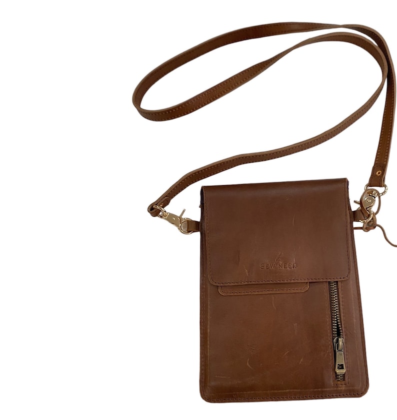 100% Leather Handmade Mini Should Bag, Brown Color - Etsy UK