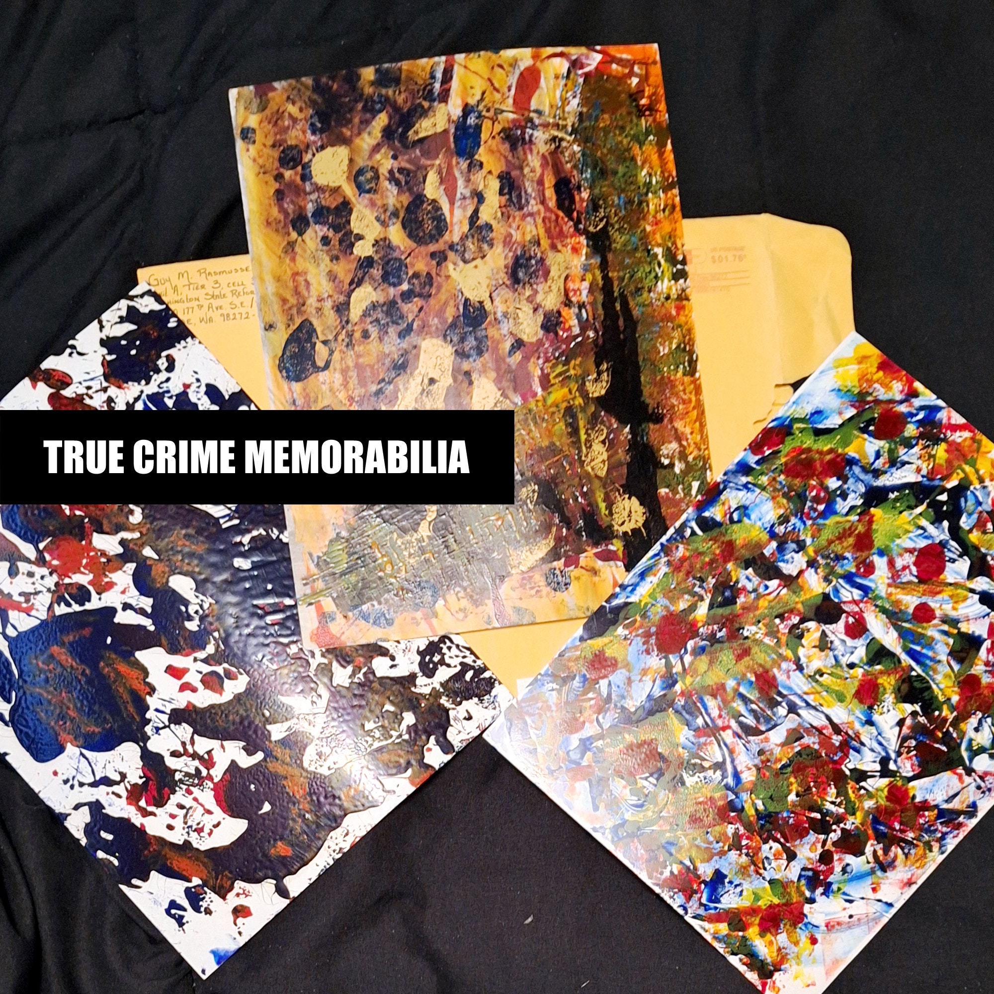 True Crime Memorabilia: Inmate Mail - Etsy
