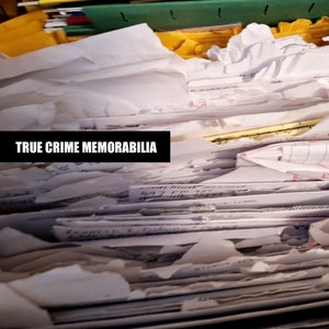 True Crime Memorabilia: Inmate Mail - Etsy