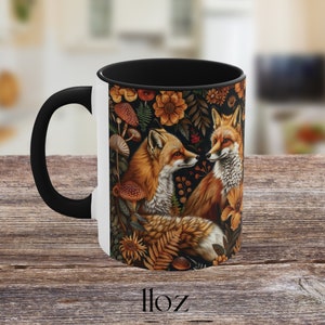 Animal Cottagecore Mug, Vintage Cottage Core Mug, Nature Lover Gift ...