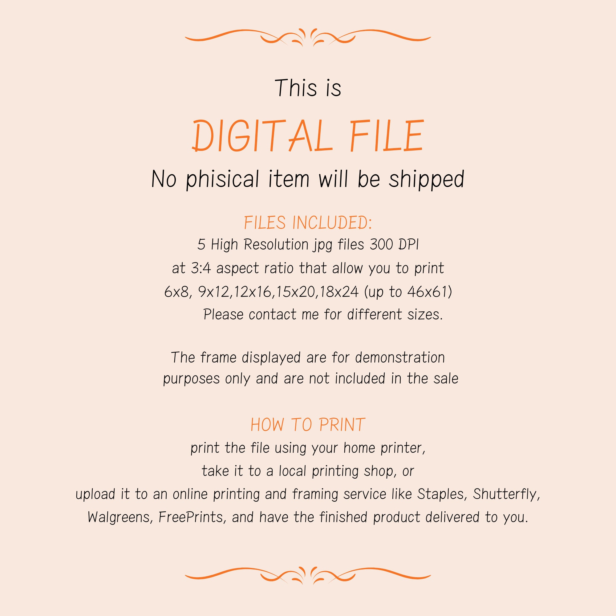 Set of 5 Woodland Animals Printable Wall Art Forest Animals Home Deco ...