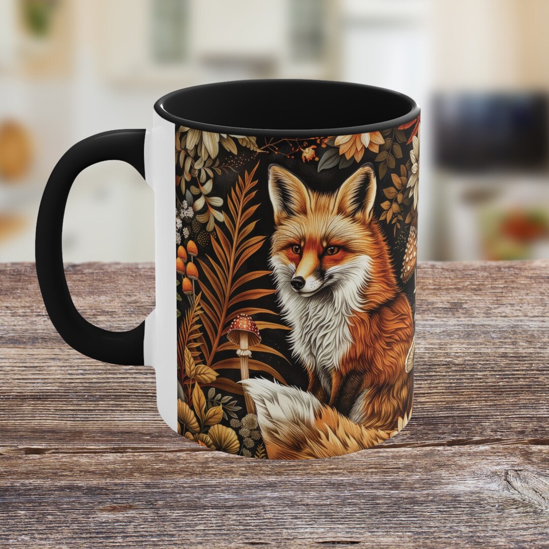 Animal Cottagecore Mug, Vintage Cottage Core Mug, Nature Lover Gift ...