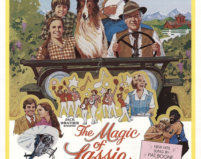 The Magic of Lassie ( Rare 1978 Dvd ) James Stewart * Mickey Rooney - Etsy